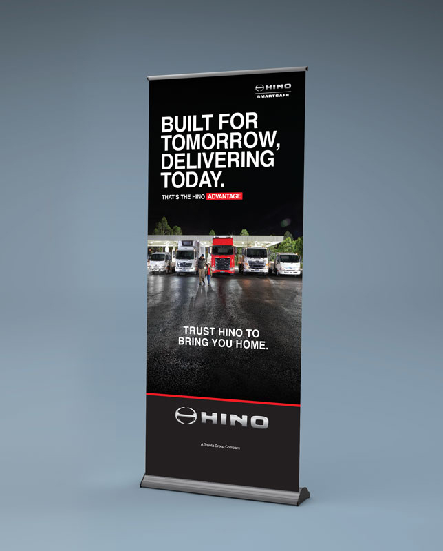 Hino Product Line Up Campaign – Xavier Advertising